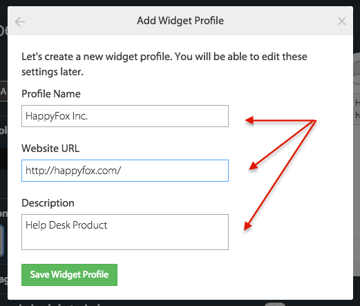 Multi-widget profile - HappyFox Chat